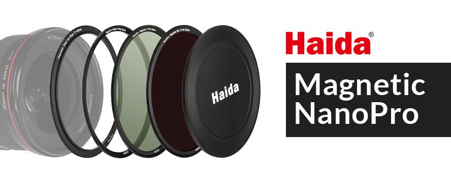 Bộ kính lọc hút từ tính Haida nanopro magnetic kit (CPL, ND1.8, GND0.9 – SÔNG HỒNG CAMERA