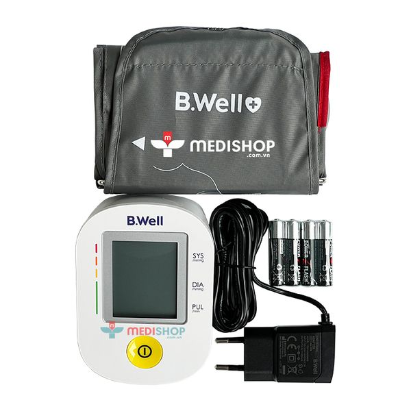 Mọi thông tin về máy đo huyết áp b.well pro 36 bạn cần biết