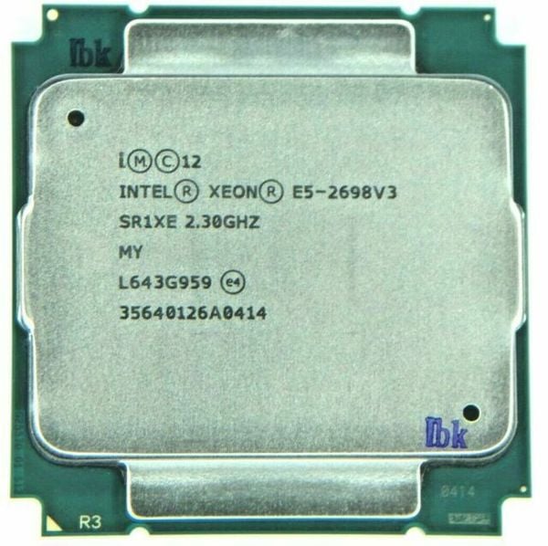 CPU Intel Xeon E5-2698 v3 (16C/32T, 40M Cache, 2.30 GHz) TRAY – PC ...