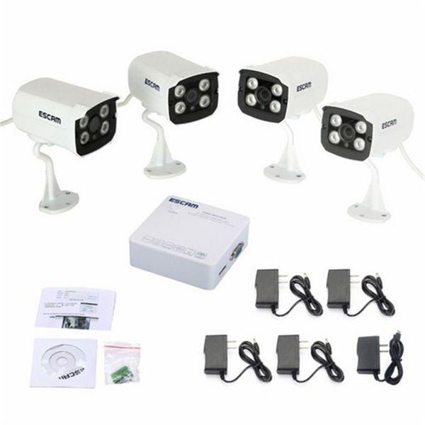 SUPER KIT 4 CAMERA IP HD VÀ ĐẦU GHI HÌNH 4 KÊNH FULLHD GIÁ RẺ – PC ...