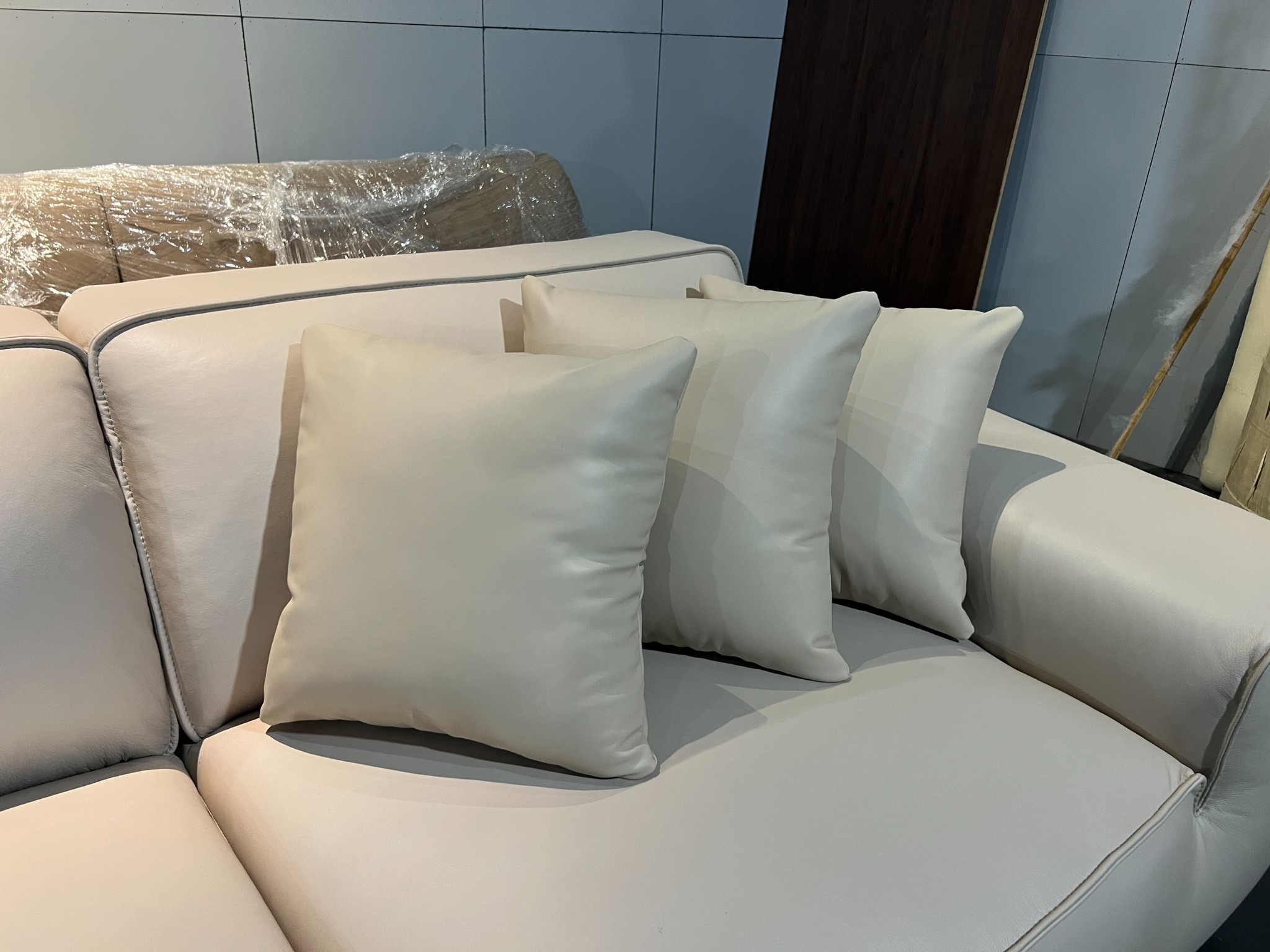 Sofa bọc da dài 3m - Kenli – ULIA