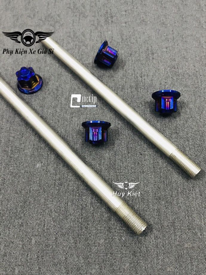 Cốt Trục Bánh Xe Trước Và Sau Kèm Tán Salaya Titan Cho Satria Fi, Raid ...