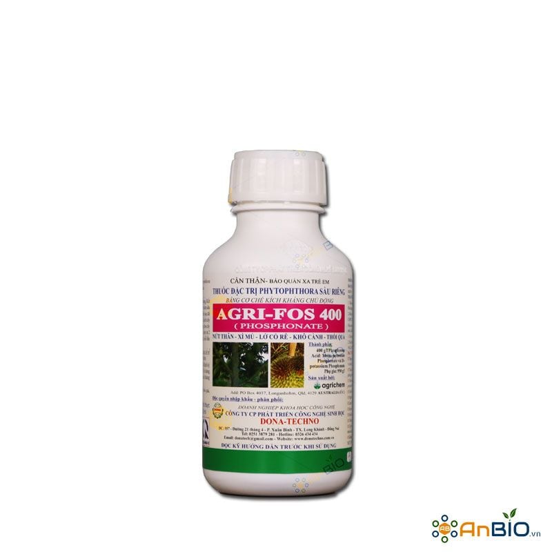 AGRI-FOS 400 (PHOSPHONATE) | THUỐC ĐẶC TRỊ PHYTOPHTHORA SẦU RIÊNG ...