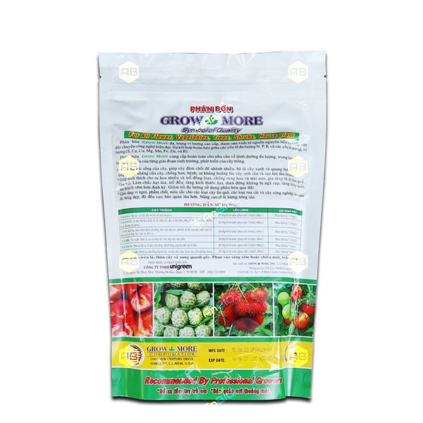 Growmore 10-55-10+TE BLOOM (Siêu Lân) PHÂN HOÁ MẦM HOA – RA RỄ – AnBIO ...