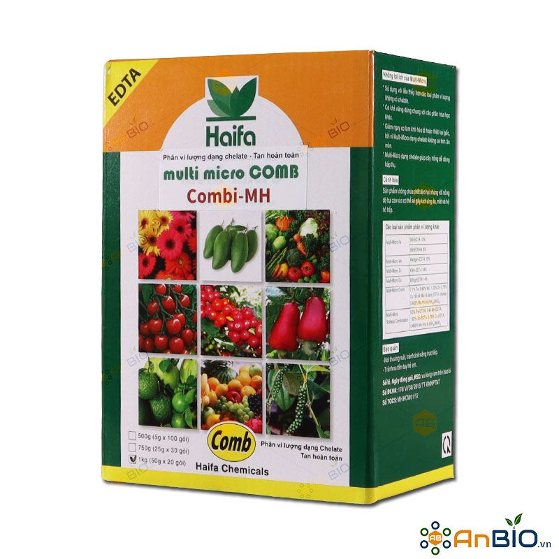 Haifa Multi-Micro Comb BỔ SUNG VI LƯỢNG CHELATE TAN HOÀN TOÀN – AnBIO ...