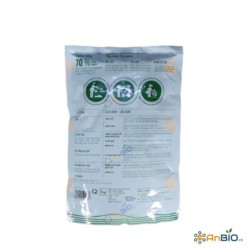 Phân Bón HỢP TRÍ SUPER HUMIC | 70% ACID HUMIC – AnBIO.vn | Agriculture ...