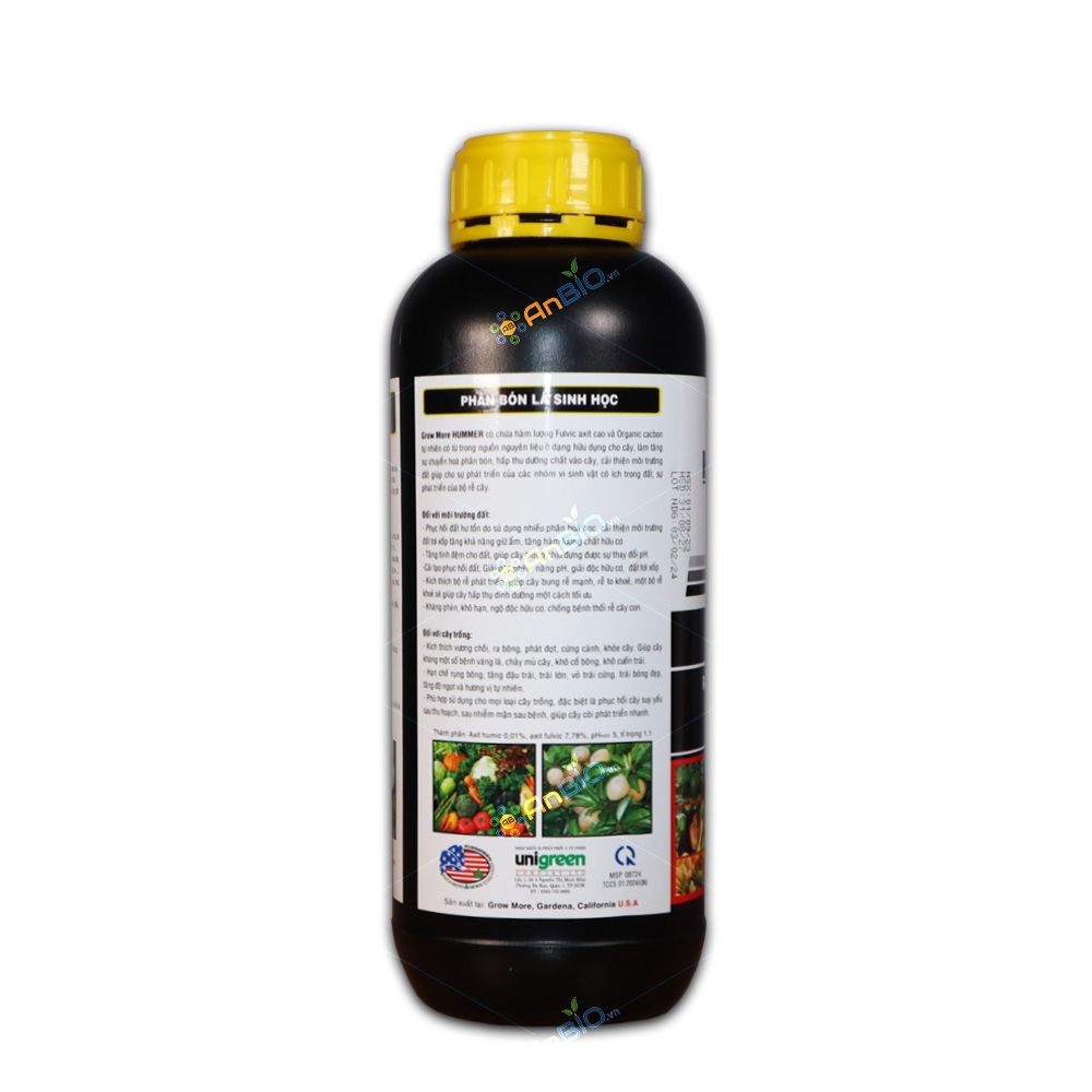 Phân bón lá sinh học HUMMER FULVIC ACID 760 | Ra rễ nhanh – AnBIO.vn ...
