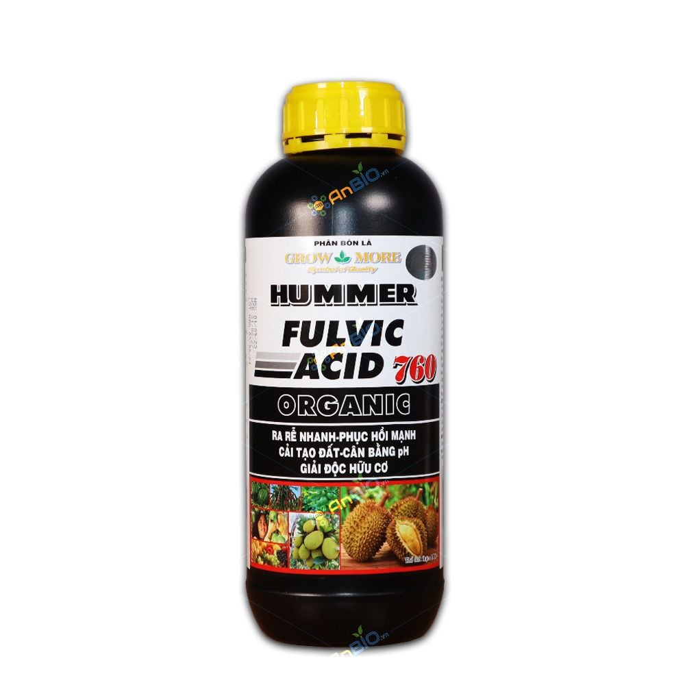 Phân bón lá sinh học HUMMER FULVIC ACID 760 | Ra rễ nhanh – AnBIO.vn ...
