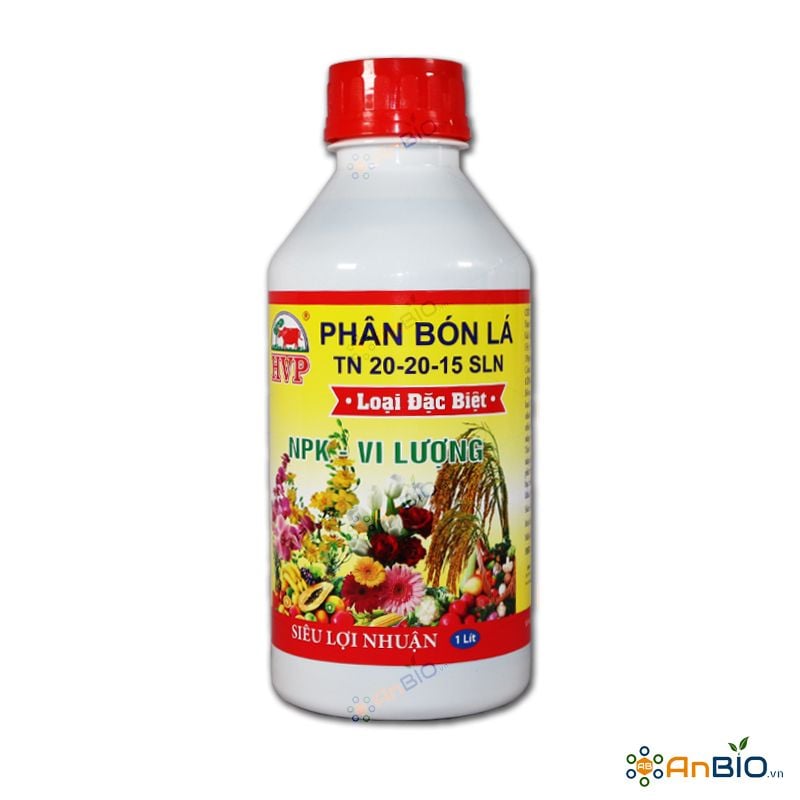 TN 20-20-15 SLN | NPK Vi lượng loại đặc biệt - Chai 1L – AnBIO.vn ...
