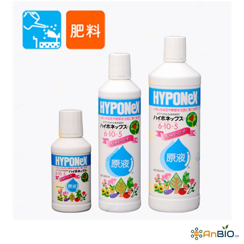 Phân bón Hyponex Liquid 6-10-5 – AnBIO.vn | Agriculture Natural ...