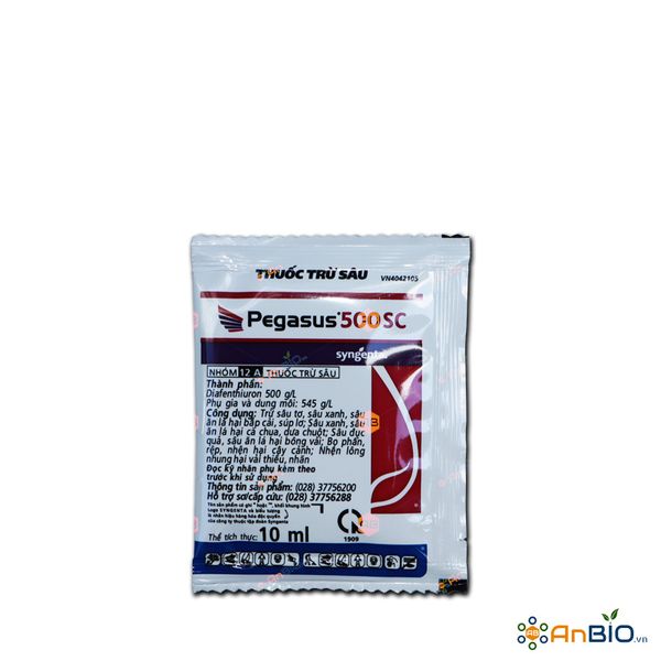 Pegasus 500SC | Đặc trị nhện trên nhiều cây trồng - Hộp 10 gói 10ml ...