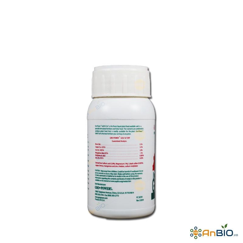 Gro Power GOLF & TURF | SẢN PHẨM NHẬP KHẨU USA – AnBIO.vn | Agriculture ...