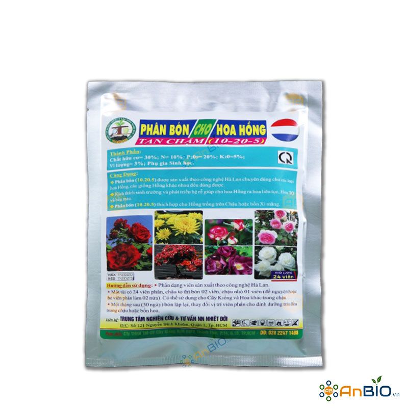 PHÂN BÓN HOA HỒNG 10-20-5 – AnBIO.vn | Agriculture Natural Biotechnology