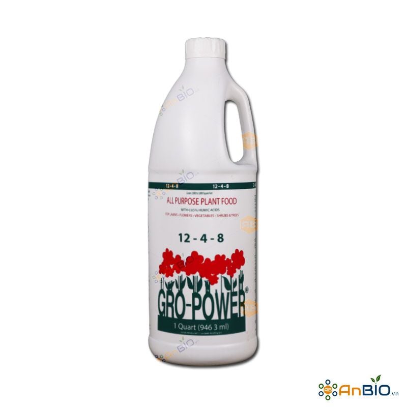 NPK GRO POWER 12-4-8 HL – AnBIO.vn | Agriculture Natural Biotechnology