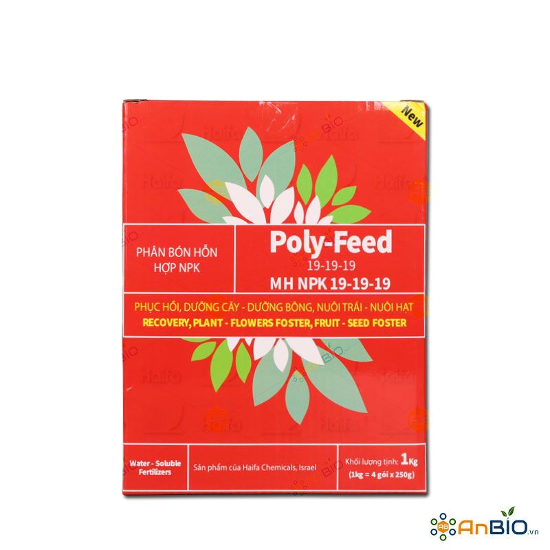 Haifa Poly-Feed 19-19-19 | PHỤC HỒI, DƯỠNG CÂY – AnBIO.vn | Agriculture ...