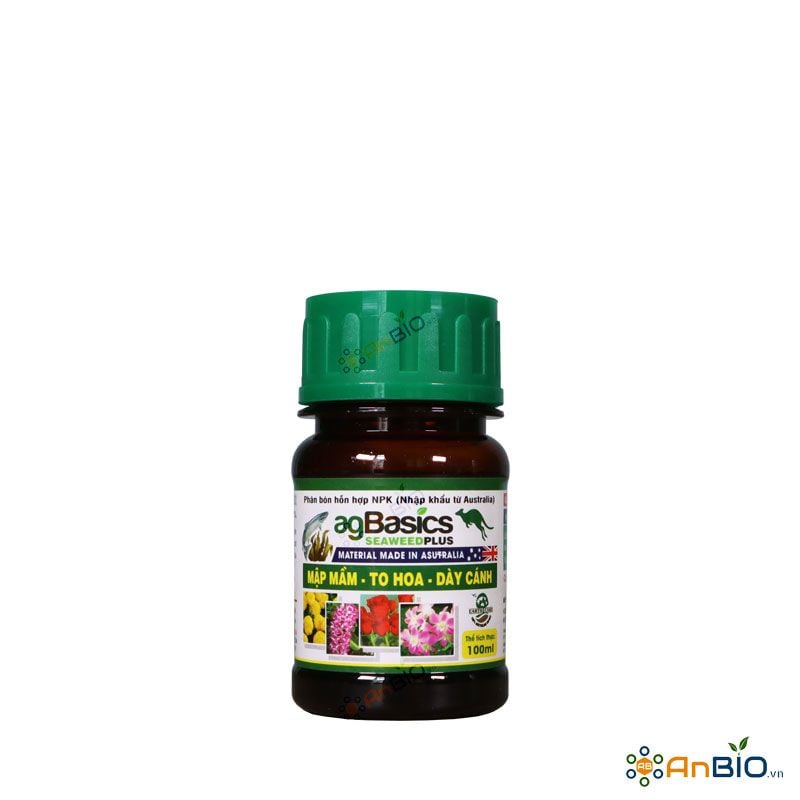 agBasics Seaweed Plus Chai 100ml – AnBIO.vn | Agriculture Natural ...
