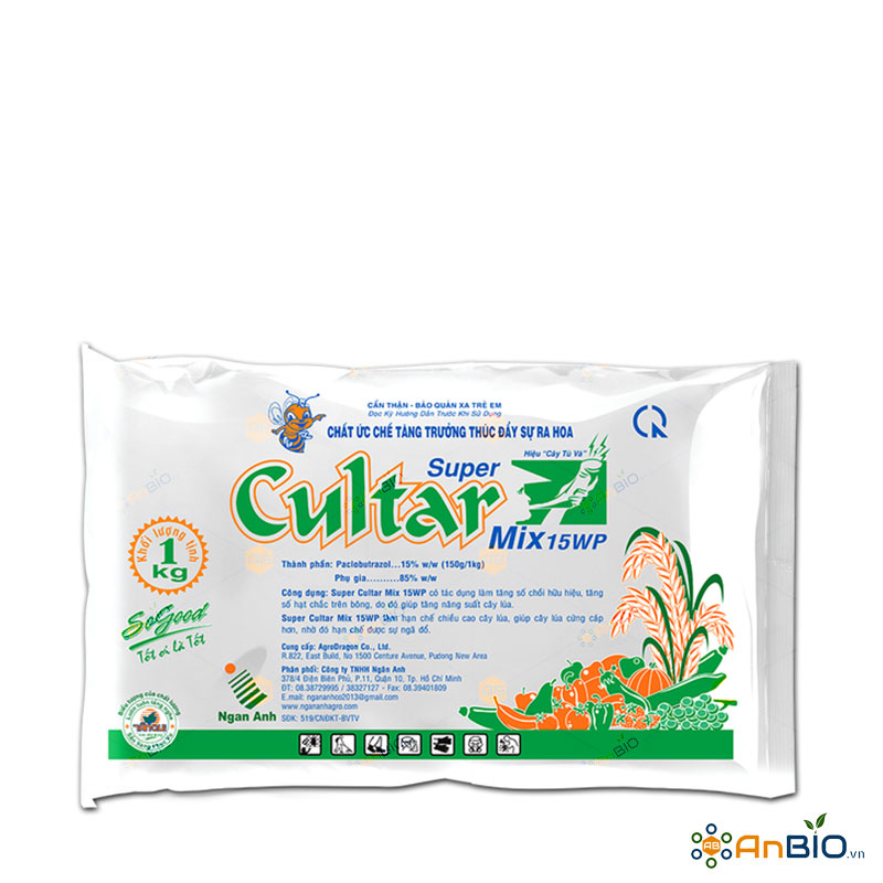 Super Cultar Mix 15WP | Ức chế tăng trưởng thúc đẩy ra hoa - Gói 1Kg ...
