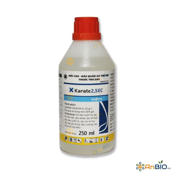 KARATE 2.5 EC | DIỆT TRỪ CẢ TRỨNG, SÂU NON VÀ BƯỚM – AnBIO.vn ...