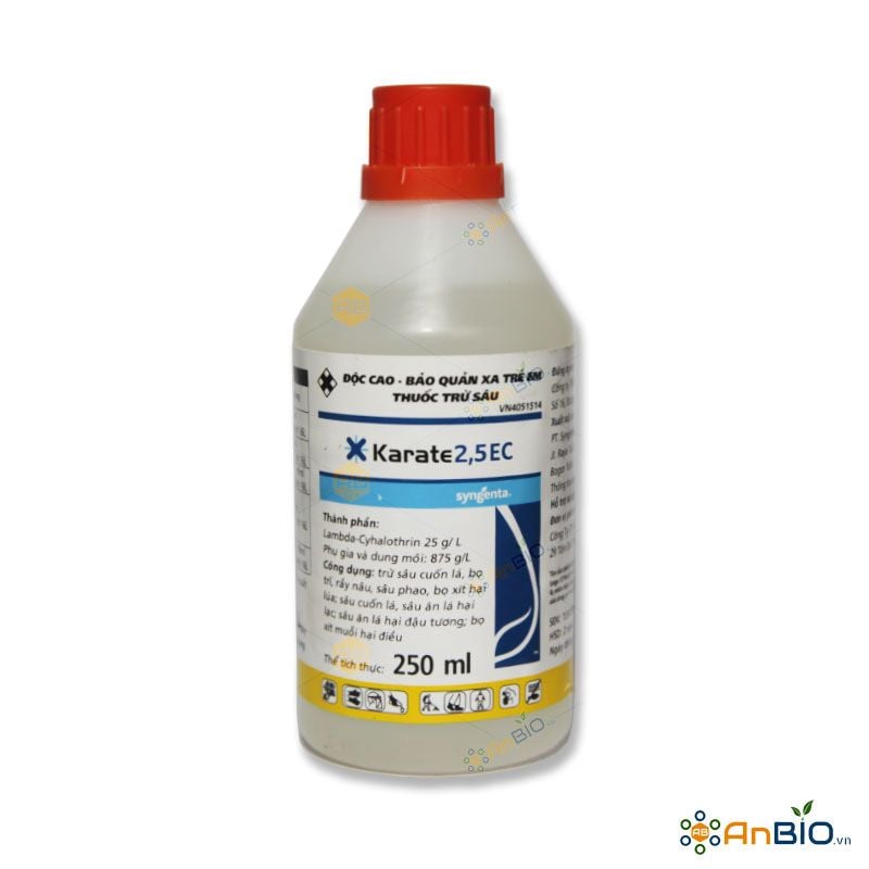 KARATE 2.5 EC | DIỆT TRỪ CẢ TRỨNG, SÂU NON VÀ BƯỚM – AnBIO.vn ...