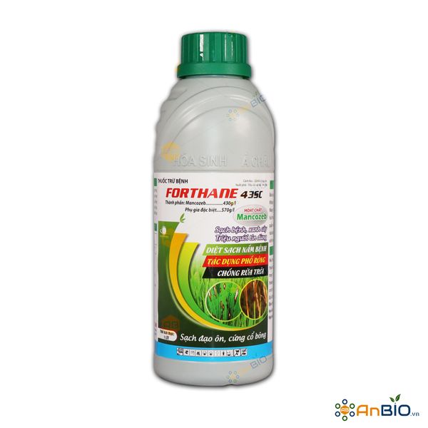 THUỐC TRỪ BỆNH FORTHANE 43SC | Sạch bệnh xanh cây - Chai 1L – AnBIO.vn ...