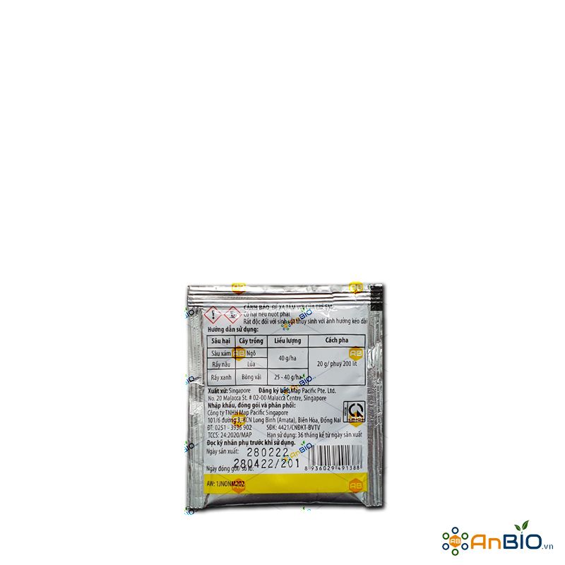 Map Jono 700WP | Trừ nhanh rầy nâu, rầy xanh chích hút - Gói 4g – AnBIO ...