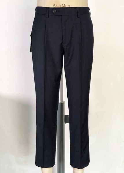 QUẦN TÂY CÓ LY REGULAR QT53-011P XANH ĐEN – Vigaco