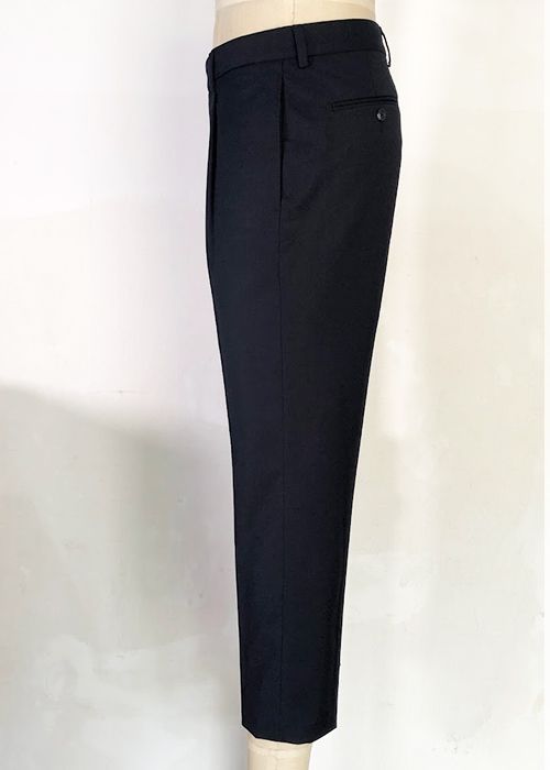 QUẦN TÂY CÓ LY REGULAR QT53-011P XANH ĐEN – Vigaco