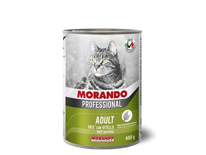 Pate Morando Professional cho mèo mọi lứa tuổi - Cá ngừ 400g