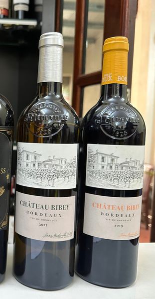 VANG PHÁP CHATEAU BIBEY BORDEAUX ROUGE 2021 – RƯỢU CÁT LINH