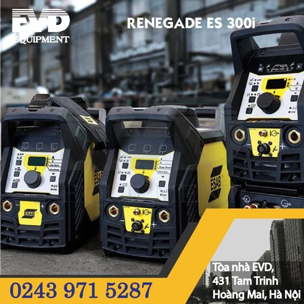 MÁY HÀN ESAB RENEGADE ES 300i – EVD Thiết Bị
