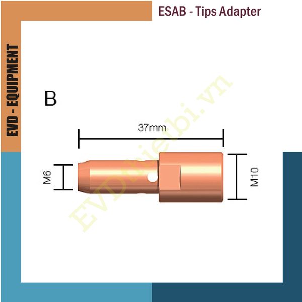 ESAB TIPS ADAPTERS – EVD Thiết Bị