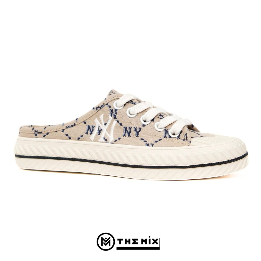 MLB Mule Playball Dia Monogram Beige - Chính Hãng - 3AMUMDA2N-50BGS ...