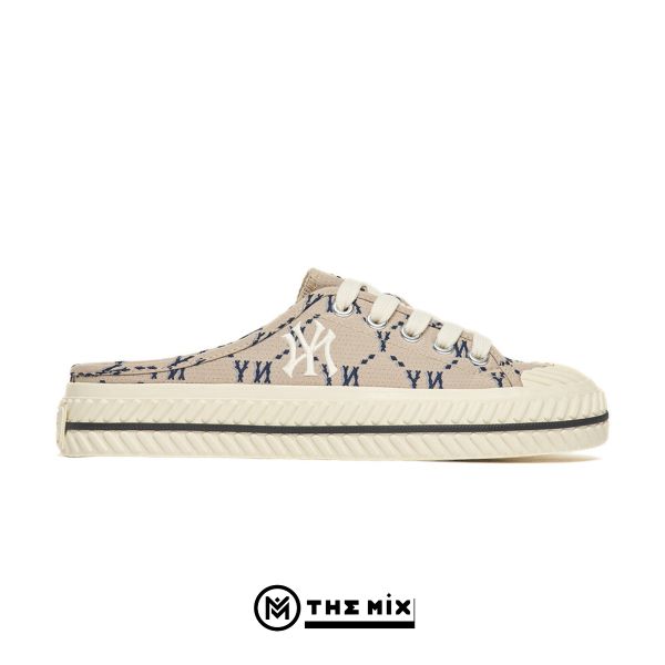 MLB Mule Playball Dia Monogram Beige - Chính Hãng - 3AMUMDA2N-50BGS ...