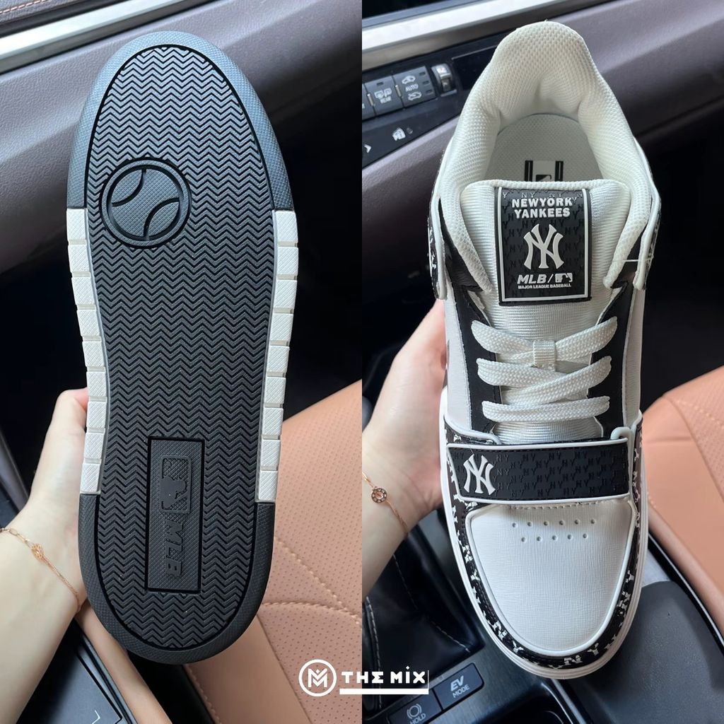 MLB Liner Mid Classic "Monogram" Đen - 3ASXLM13N-50BKS - Chính Hãng ...