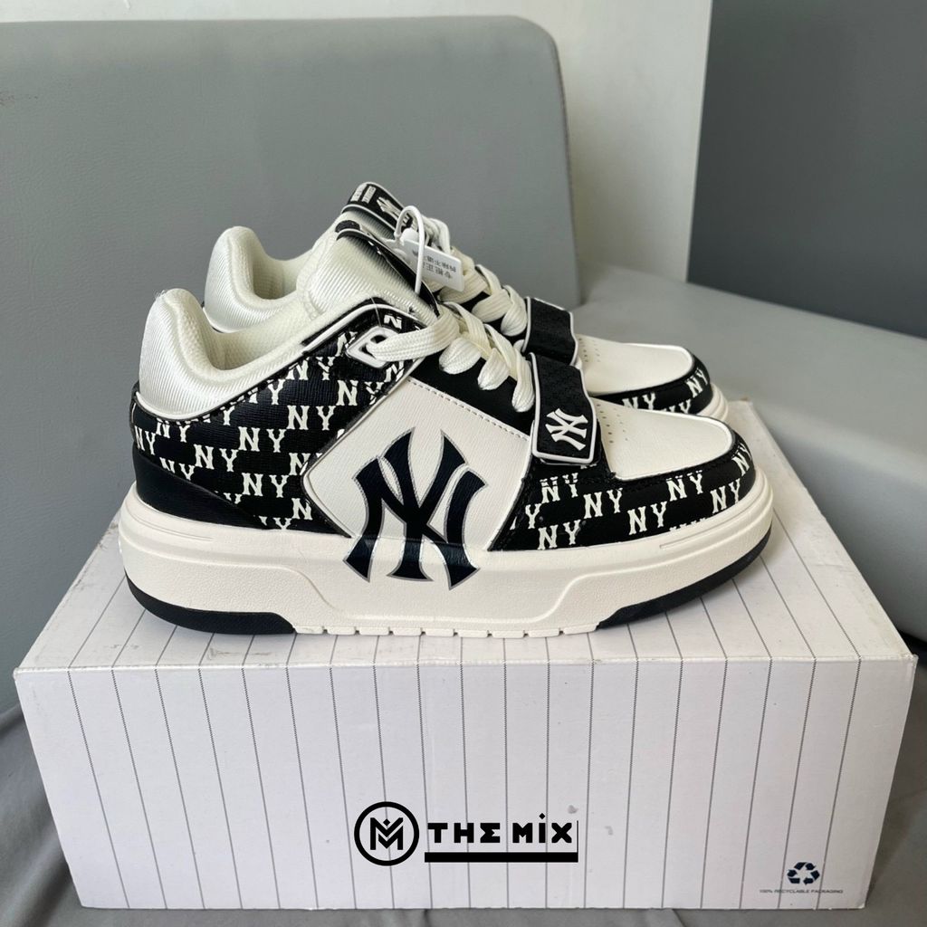 MLB Liner Mid Classic "Monogram" Đen - 3ASXLM13N-50BKS - Chính Hãng ...