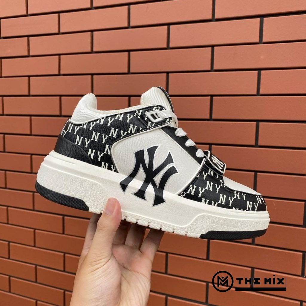 MLB Liner Mid Classic "Monogram" Đen - 3ASXLM13N-50BKS - Chính Hãng ...