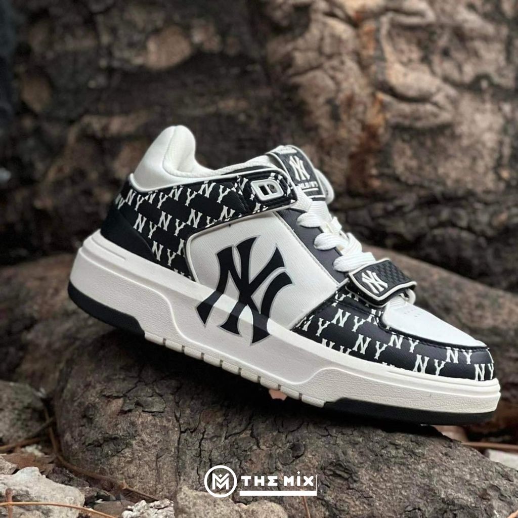 MLB Liner Mid Classic "Monogram" Đen - 3ASXLM13N-50BKS - Chính Hãng ...