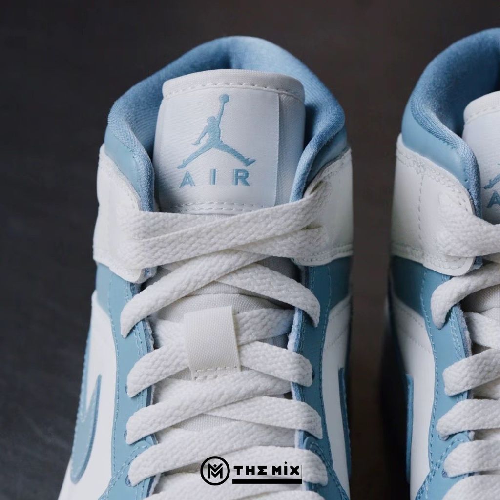 Nike Air Jordan 1 Mid 'University Blue' - BQ6472-141 - Chính Hãng – The ...