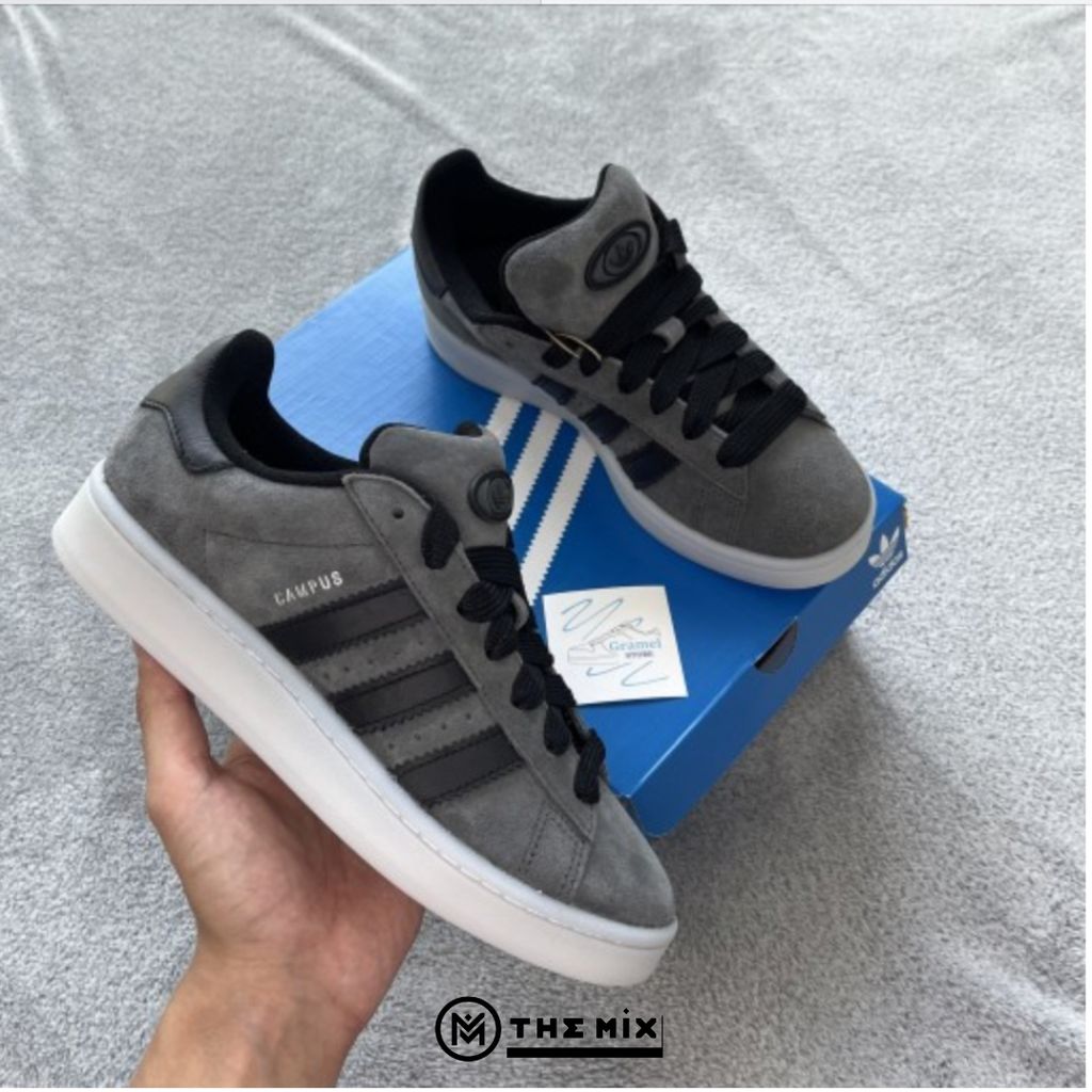 Adidas Campus 00s Grey Six Core Black HQ8709 - Chính Hãng Tại The Mix ...