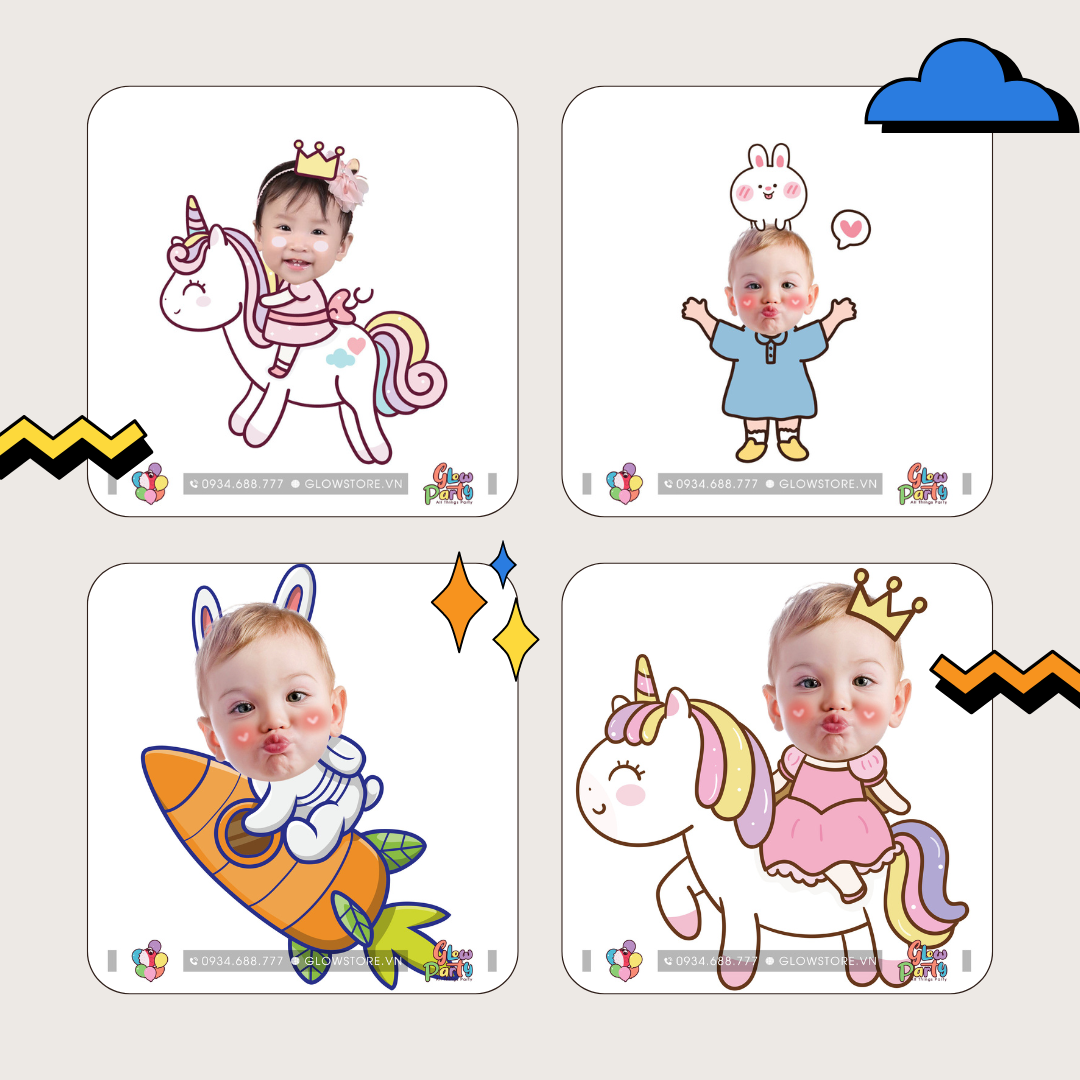 Chib bé gái Thú cưng – Glowstore