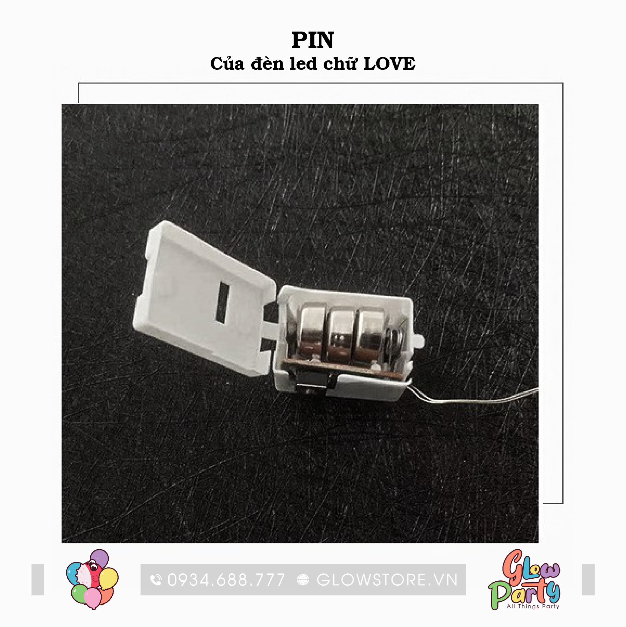 Đèn LED chữ LOVE liền – Glowstore