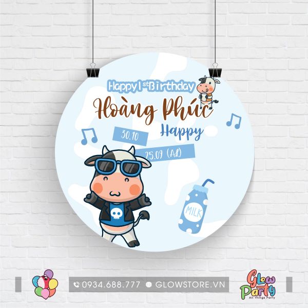 Background - Bò sữa mẫu 2 - Thiết kế theo chủ đề – Glowstore