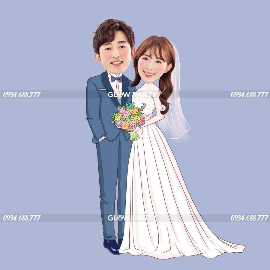 Chibi cưới - set 2 – Glowstore