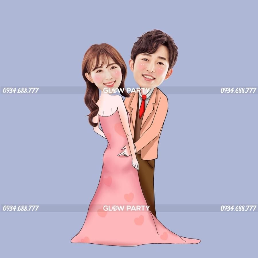 Chibi cưới - set 4 – Glowstore
