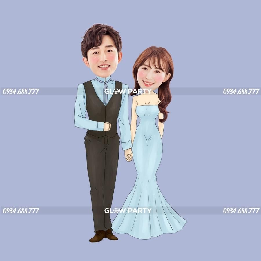 Chibi cưới - set 2 – Glowstore