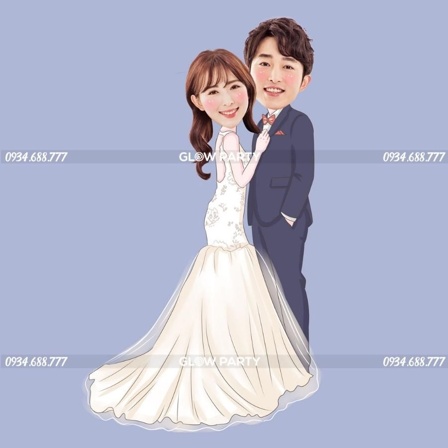 Chibi cưới - set 2 – Glowstore