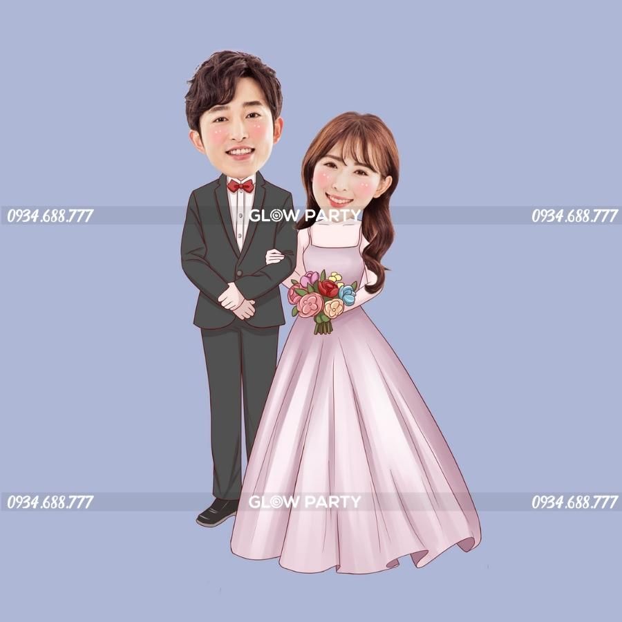 Chibi cưới - set 2 – Glowstore