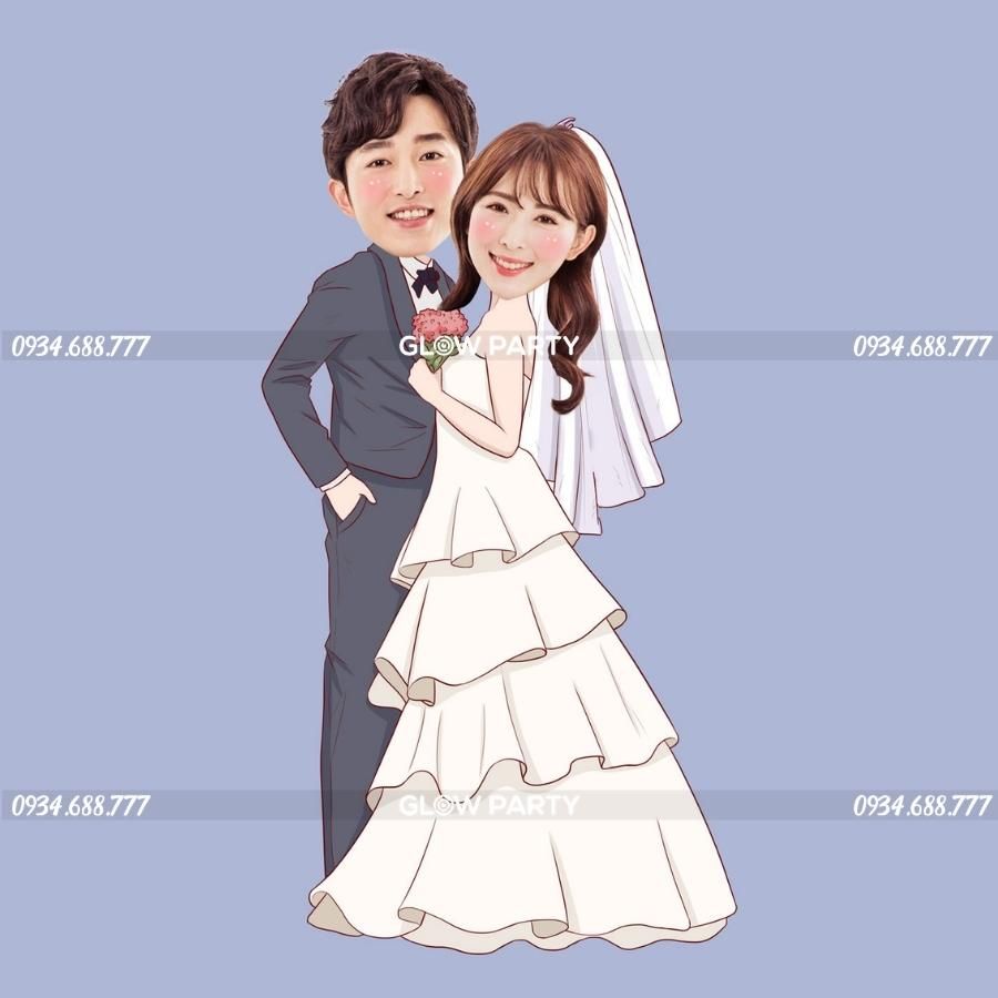 Chibi cưới - set 1 – Glowstore