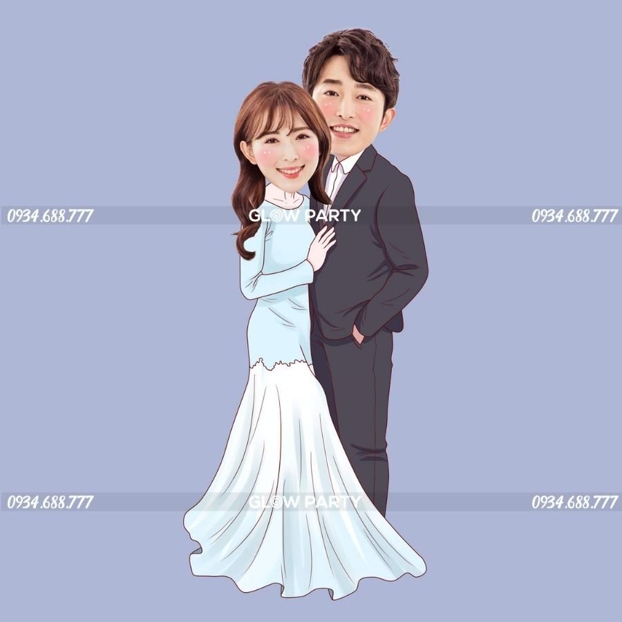 Chibi cưới - set 1 – Glowstore