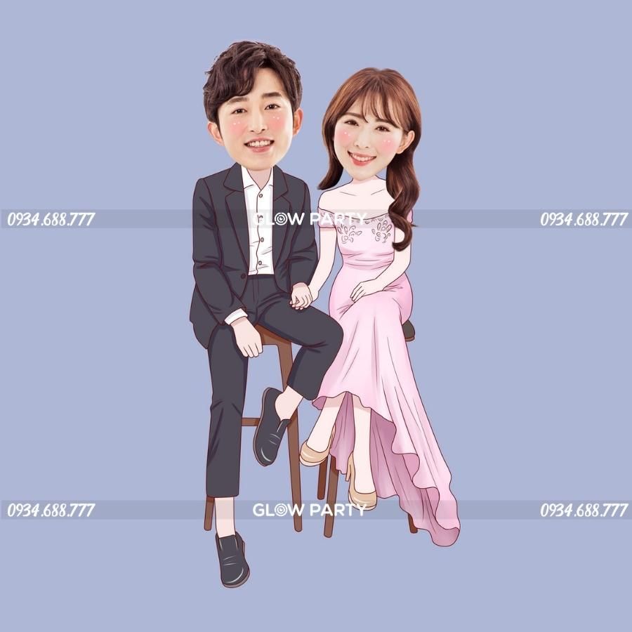 Chibi cưới - set 4 – Glowstore